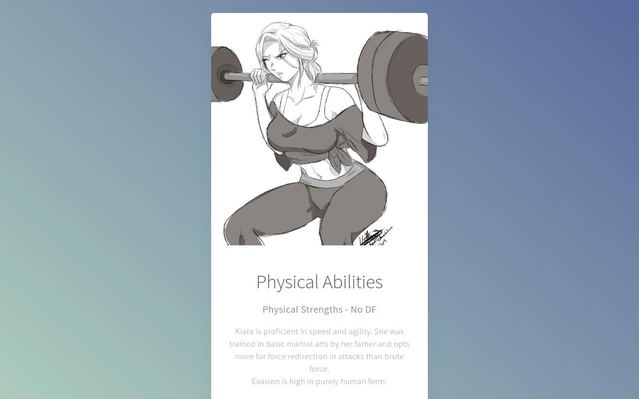 Physical Abilities